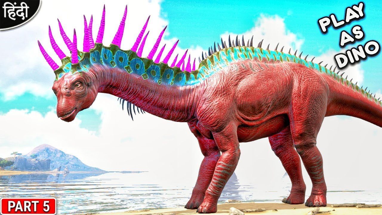 Play AS A Bhukkad Amargasaurus 🔥😱🔥 : Play As Dino : ARK: Survival ...