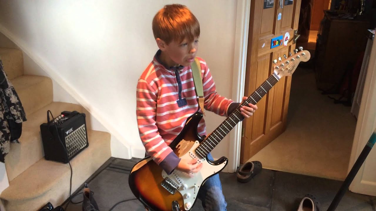 Toby Lee Age 9 - Rock and Roll 1st take - YouTube