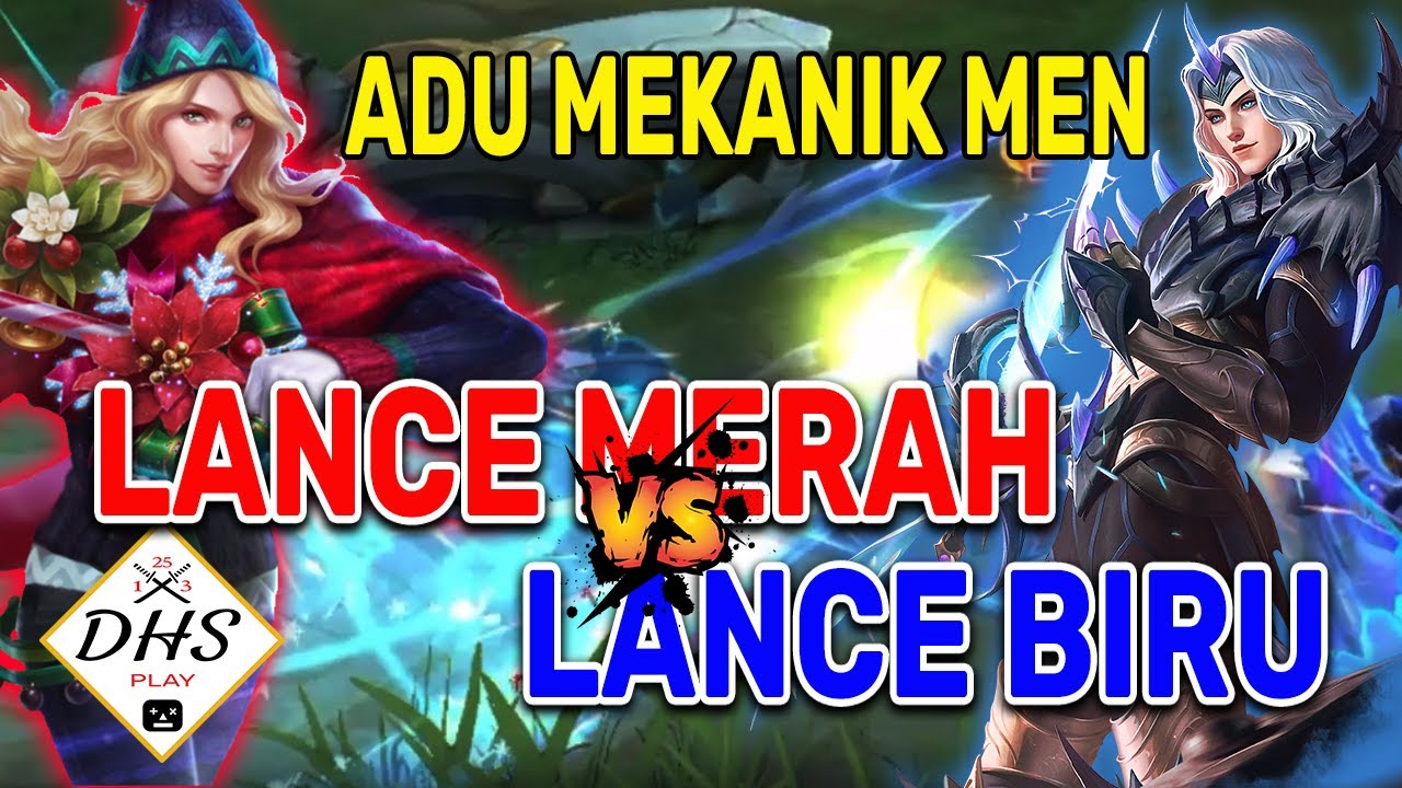 dzing dzing dzing, LANCE MERAH vs LANCE BIRU, ADU MEKANIK MEN ...