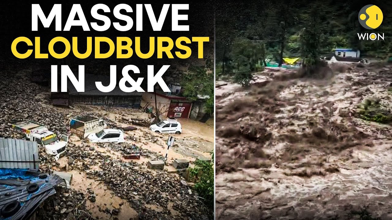 Jammu Kashmir Cloudburst LIVE: Eight Dead in Doda Cloudburst, Network Down Across J&K | Doda ...