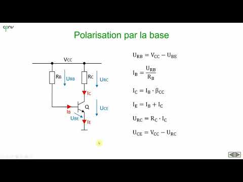 ELAN - Polarisation du transistor bipolaire (partie 1 - Pol. par la ...