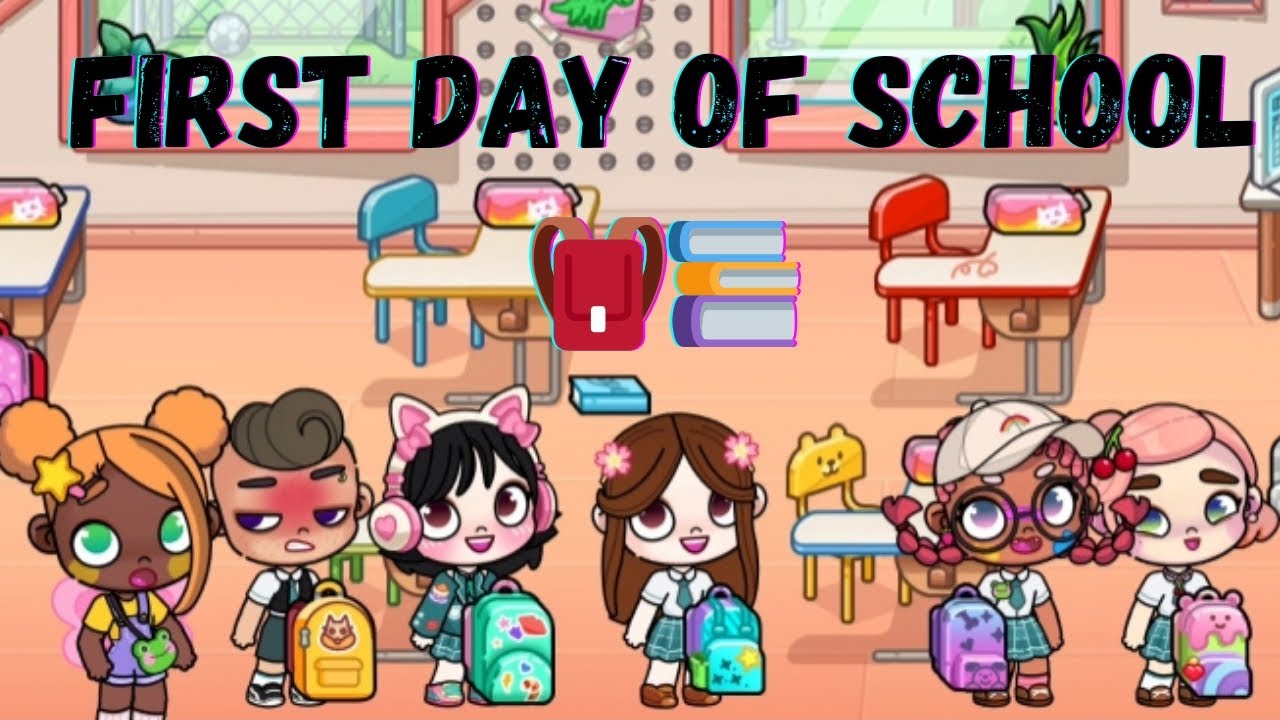 First day of School🎒📚| Avtar World | School Story || #avatarworld # ...
