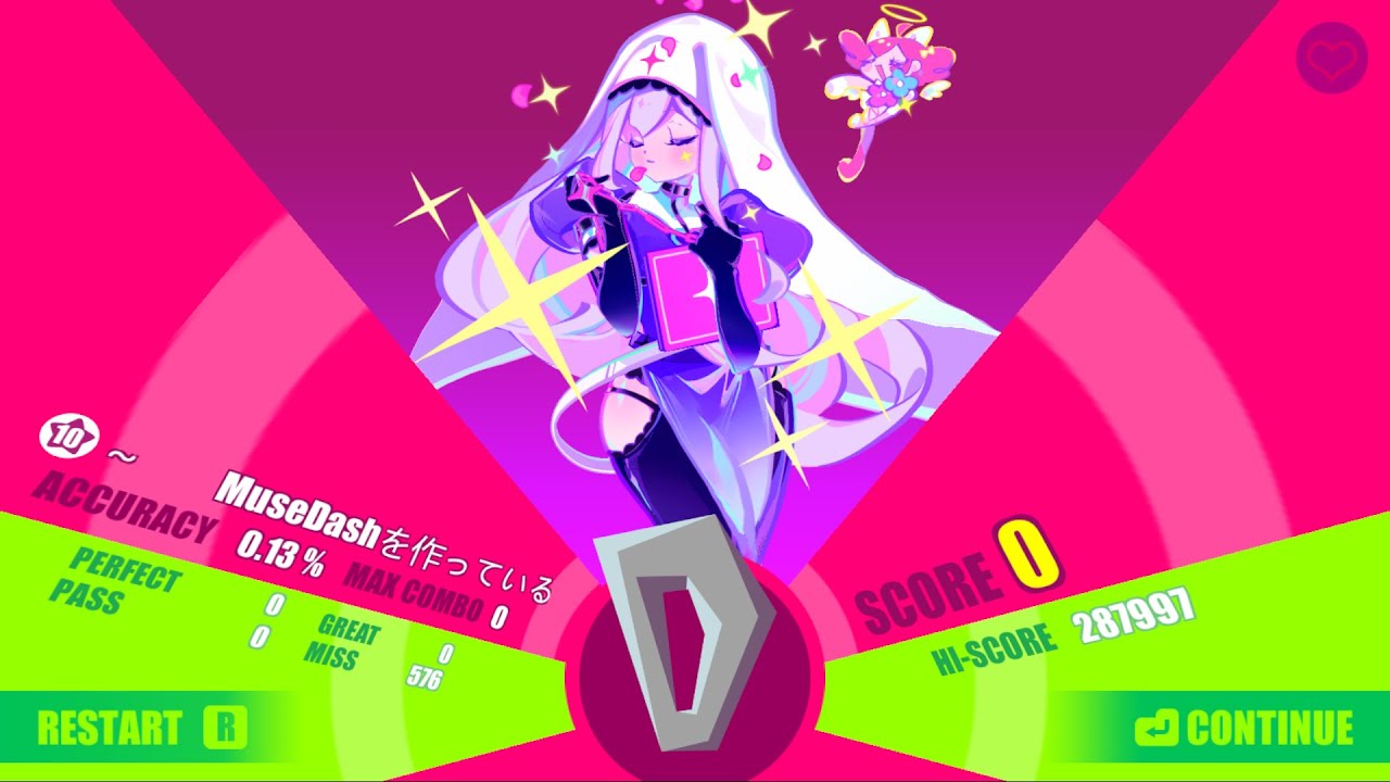 [Muse Dash] PeroPeroGames Has Gone Bankrupt! (Master 10*) | 0 Score, 0.13% Run feat. Sister ...