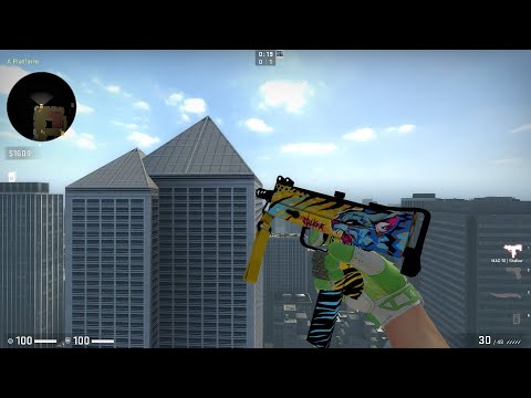 CS:GO - MAC-10 Stalker Minimal Wear Showcase - YouTube