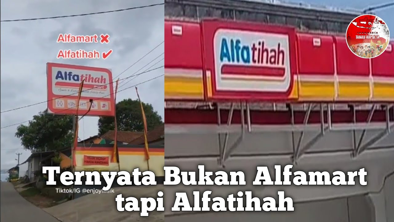 Viral Saingan Baru Alfamart adalah Alfatihah - YouTube