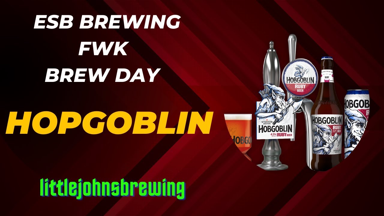 Hopgoblin FWK brew day - YouTube