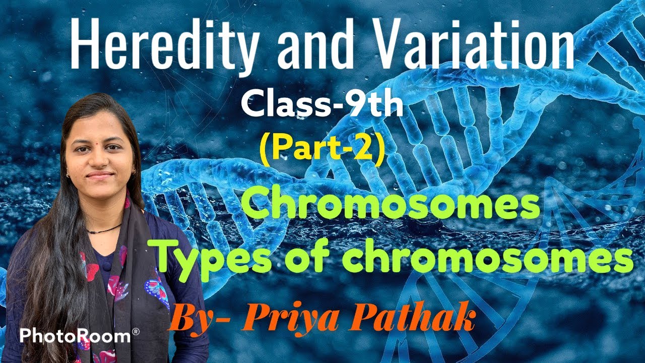 HEREDITY & VARIATION, Part-2, class-9th | Chromosomes and its types ...
