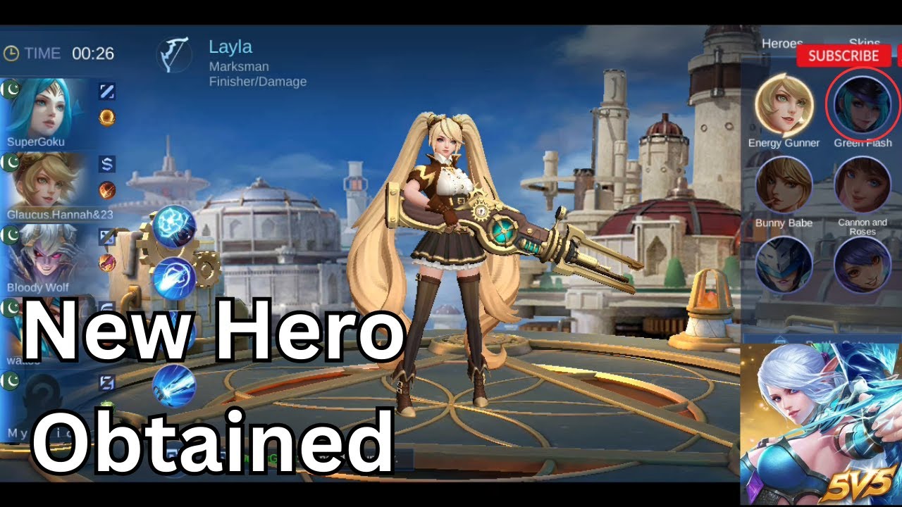 New Hero Obtained | Mobile Legends Bang Bang | Gaming - YouTube