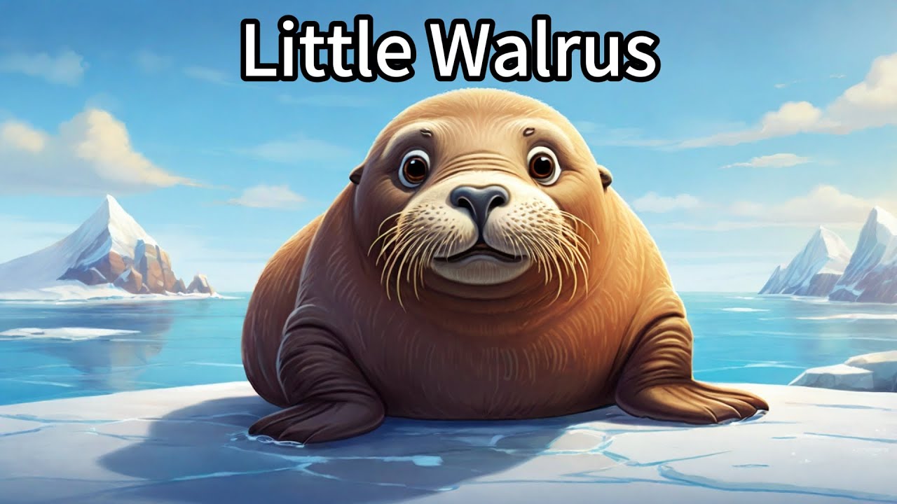 Little Walrus (Nursery Rhymes & Kids Songs, awareness of protecting the ...
