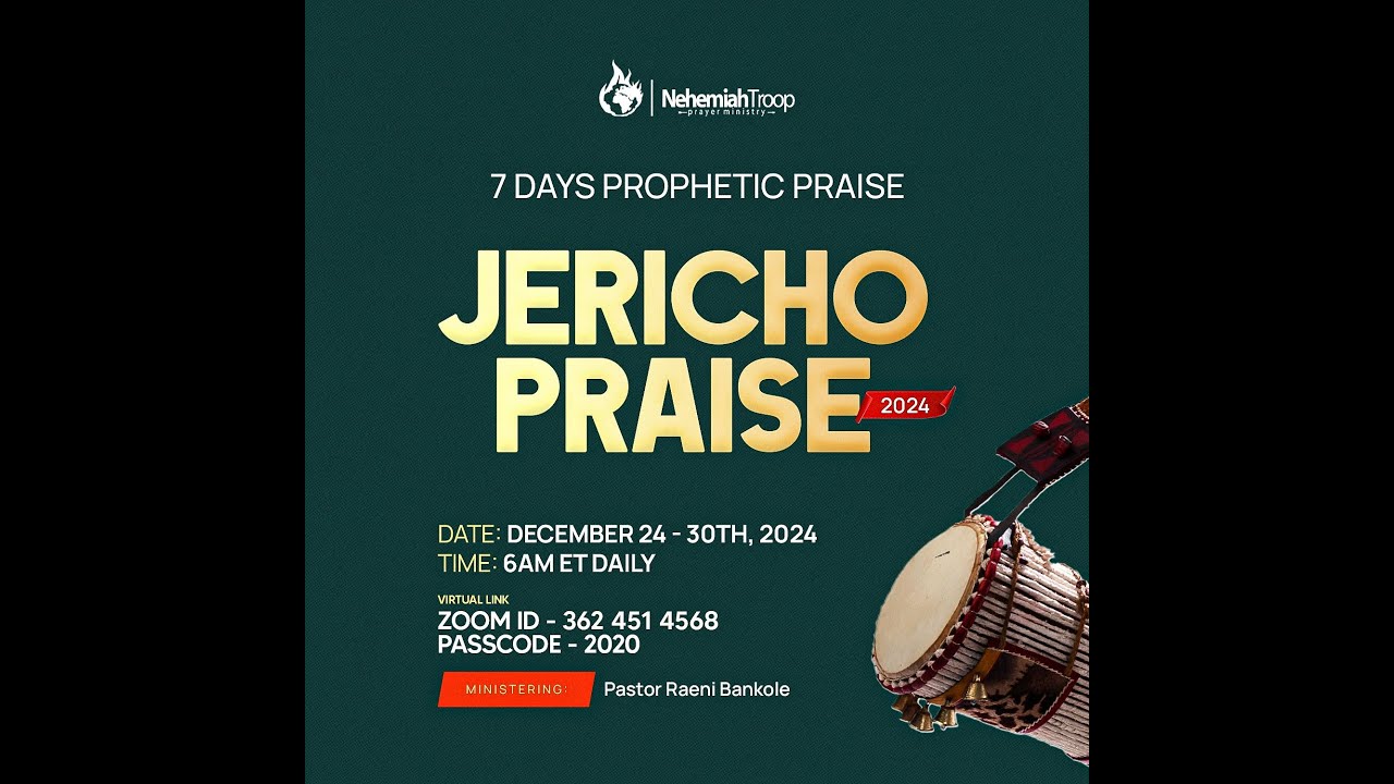 DAY 4 - JERICHO PRAISE By Raeni Bankole - YouTube