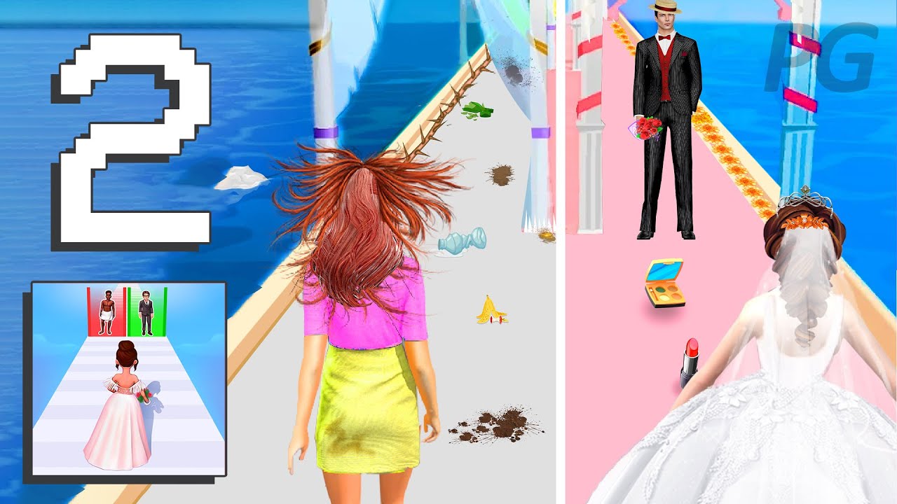 Wedding Race - Wedding Games Part 2 - YouTube