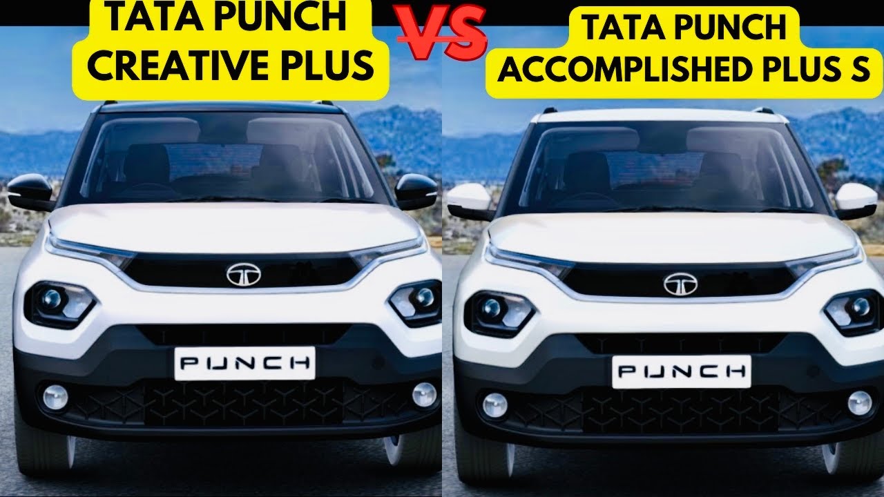 [New] 2024 Tata Punch Creative Plus vs Tata Punch Accomplished Plus S ...