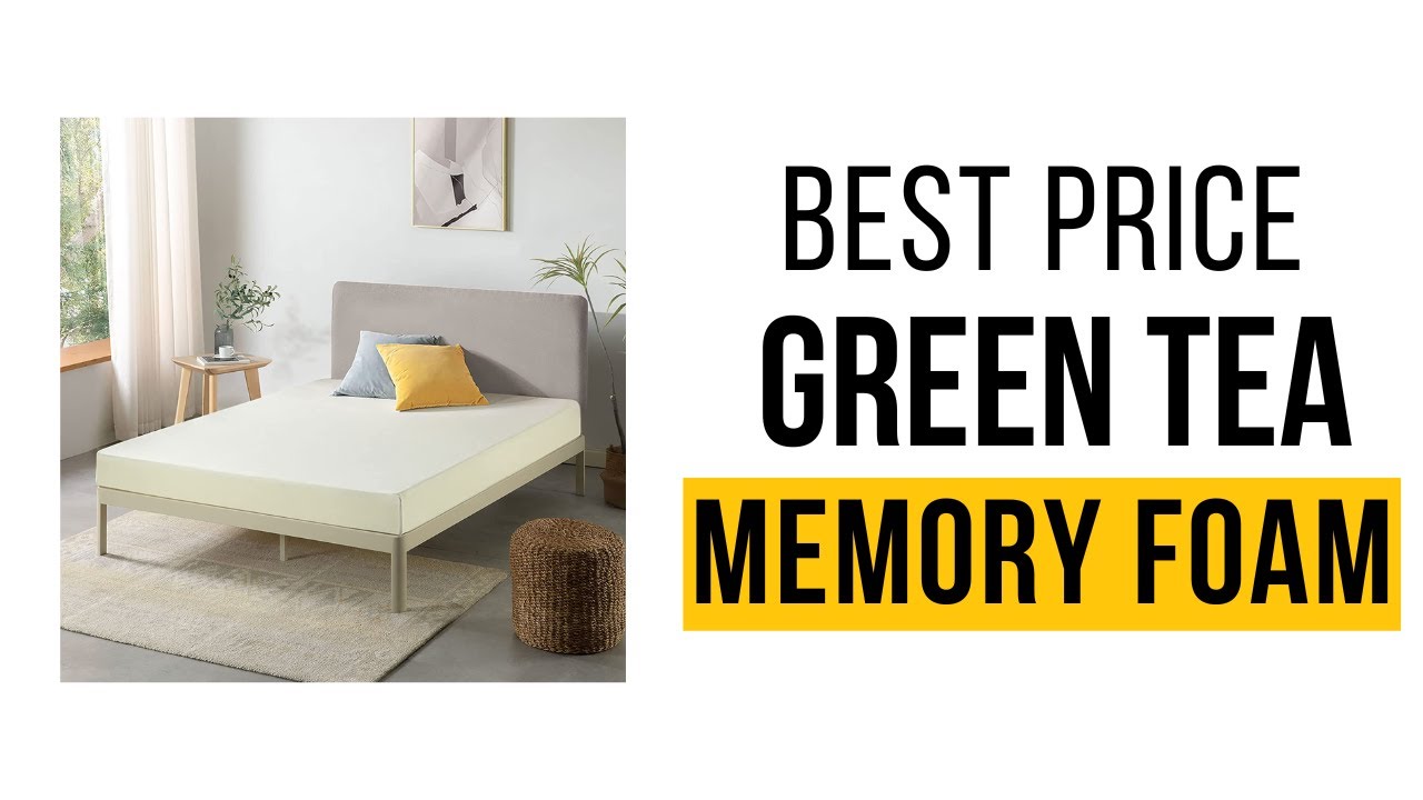 Best Price Mattress 6" Signature Green Tea Memory Foam Mattress, Twin ...