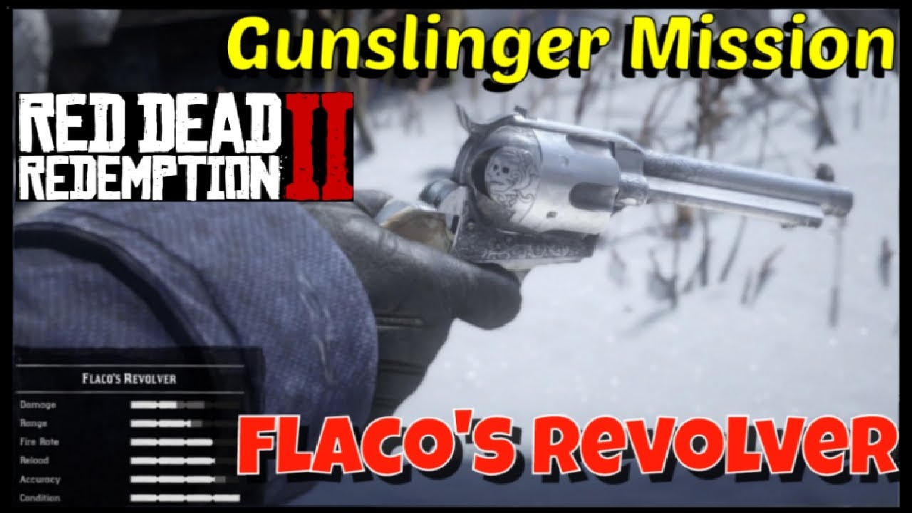 Gunslinger Mission|Flaco's Revolver|Red Dead Redemption-2 #rdr2 # ...