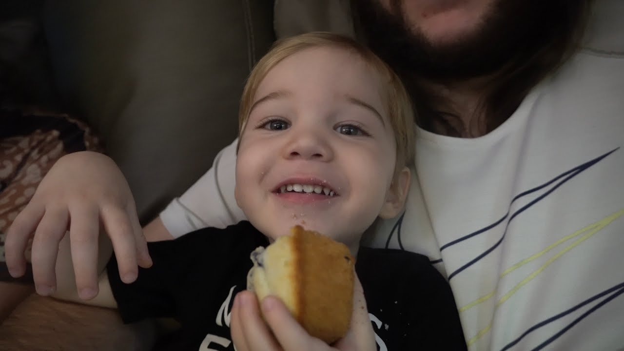 Baby Steals Dads Food - YouTube