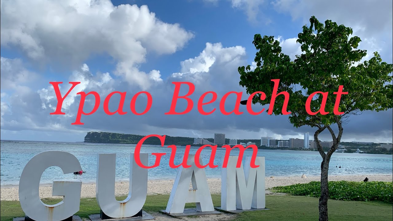 Ypao beach, Guam - YouTube