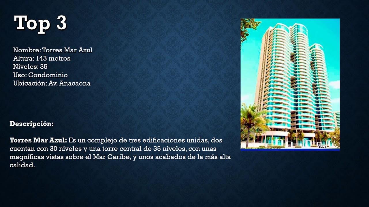 Top 5 Las Torres mas Altas de Republica Dominicana - YouTube