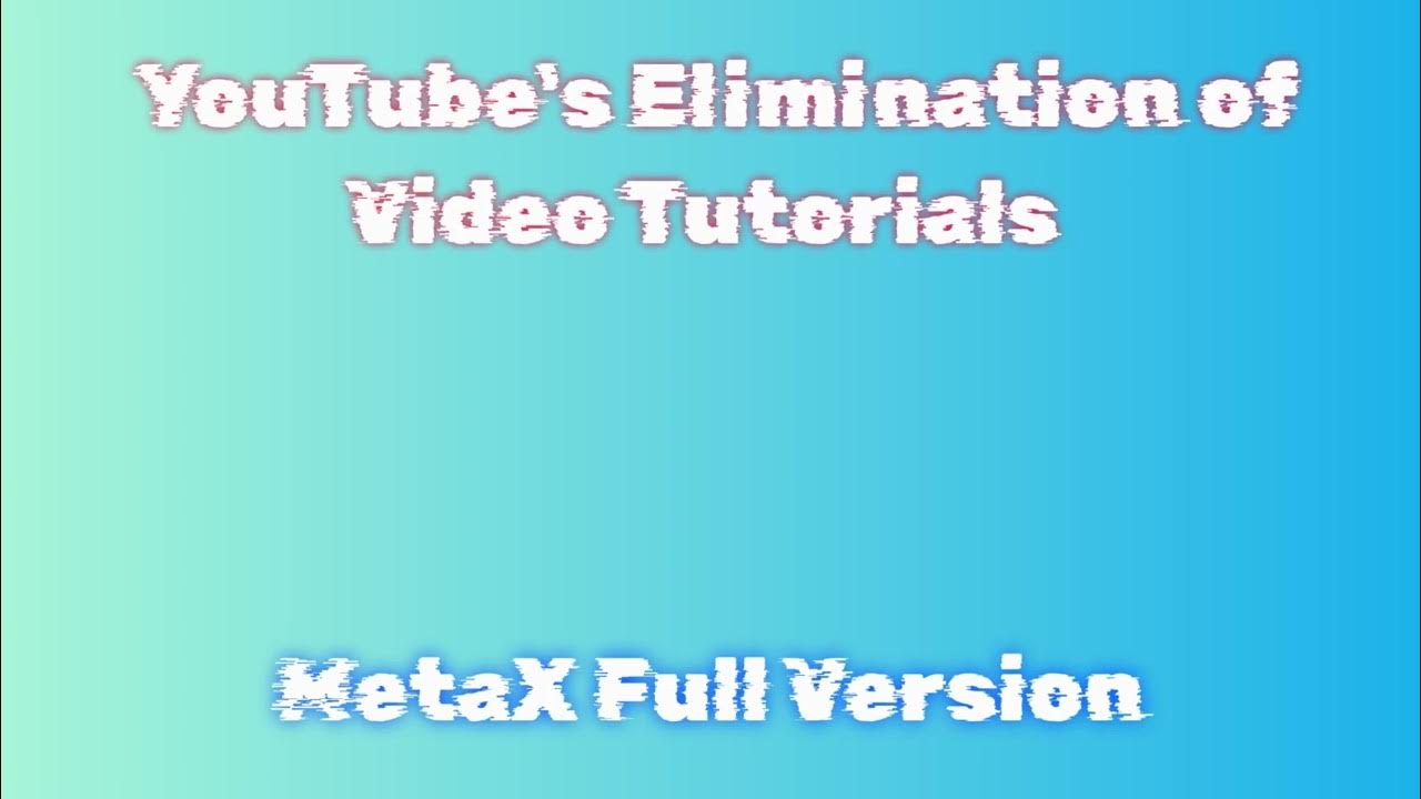 Easy Steps to Download & Free Install MetaX - YouTube