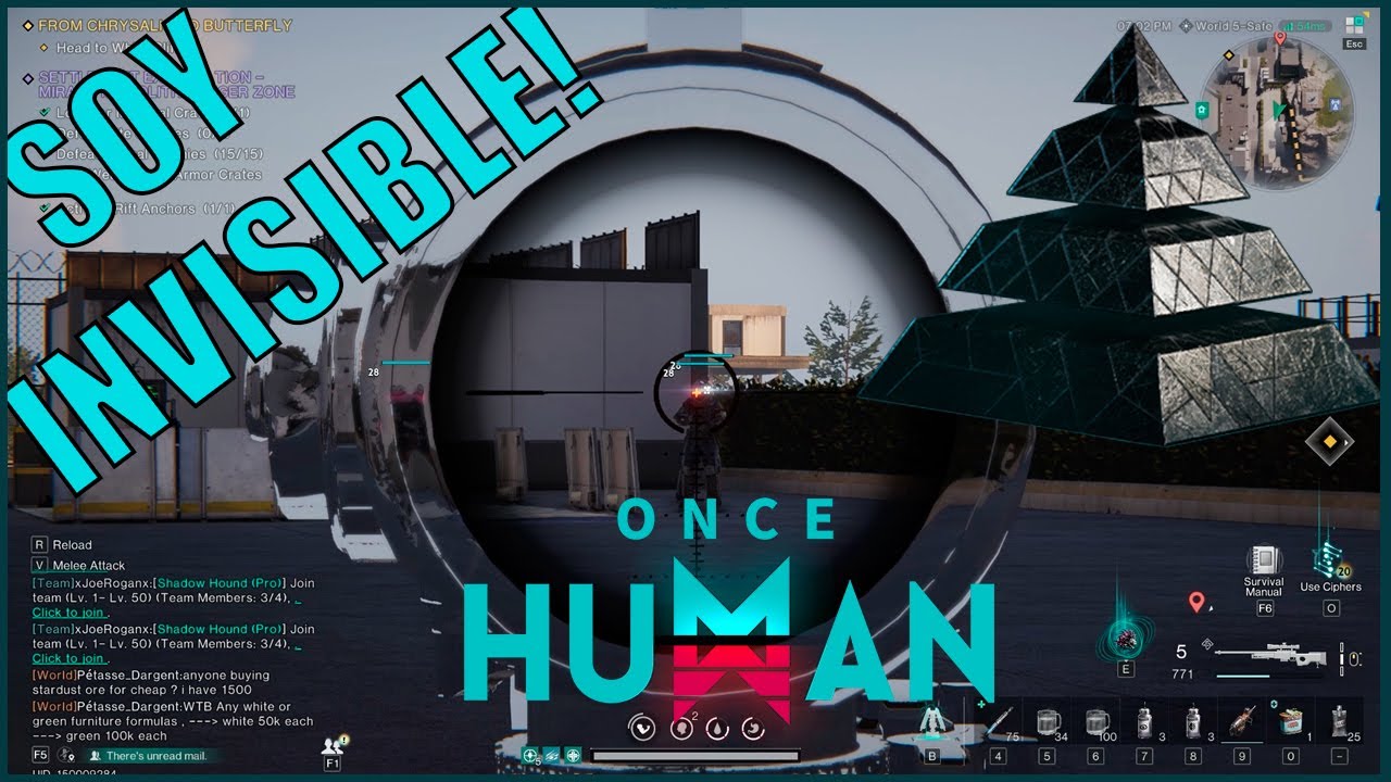 Hazte INVISIBLE! con este deviant Masonic Pyramid! | ONCE HUMAN - YouTube