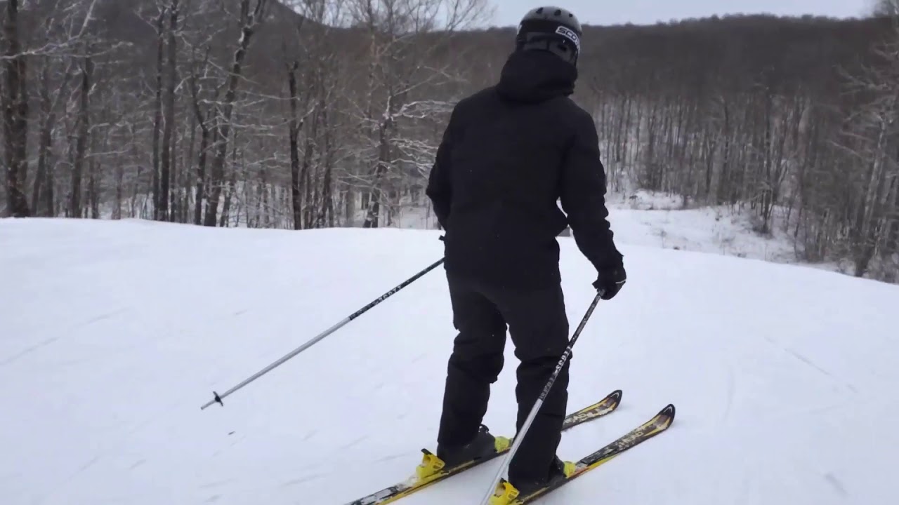 Skiing with Carson - YouTube