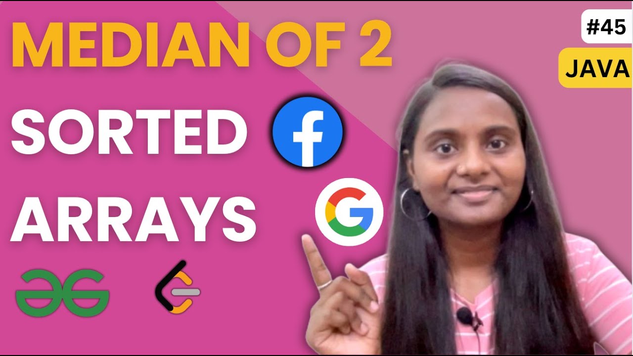 Find the median | Arrays 💯 | GFG | JAVA | DSA 🔥 - YouTube