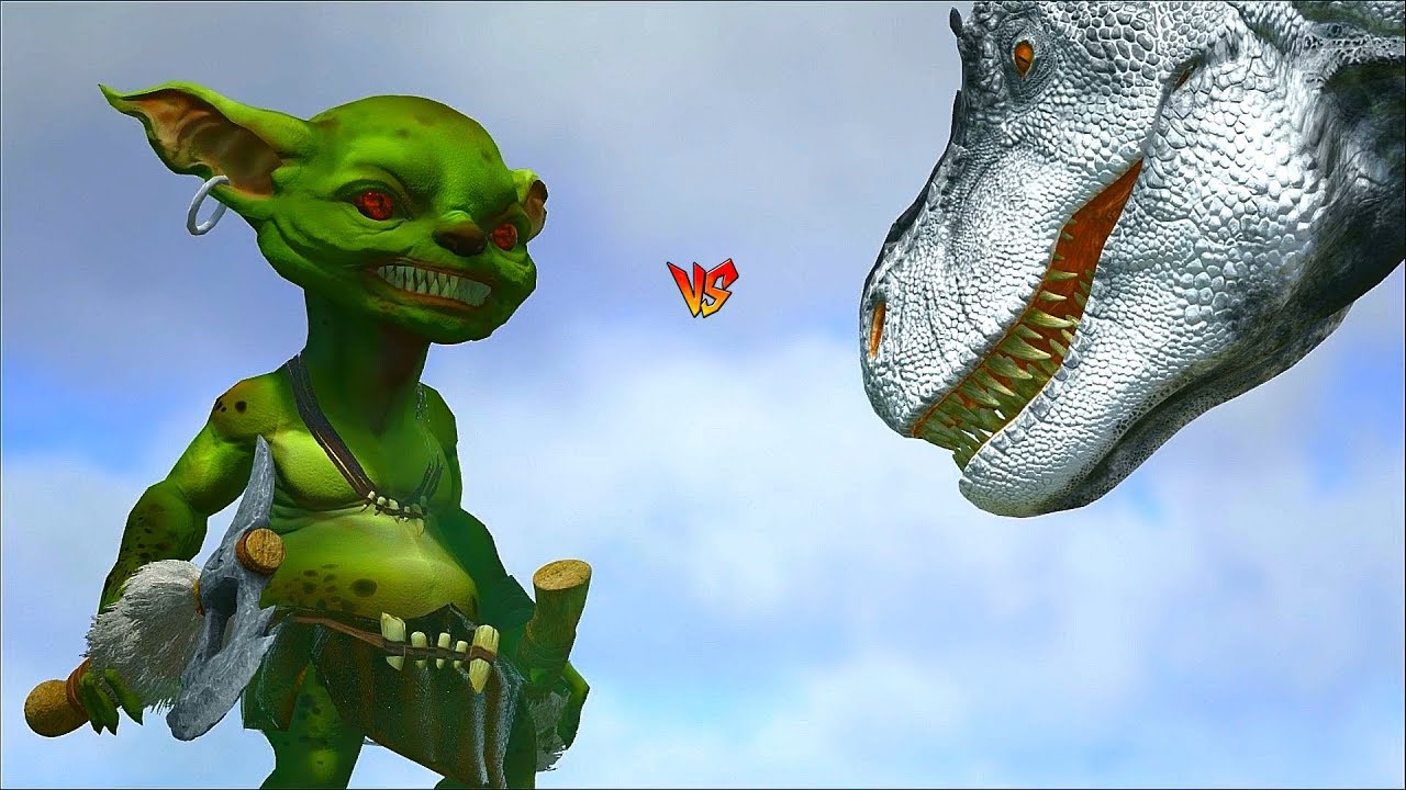 Ark Survival - GOBLIN BEAST vs ALPHA DINOS and ARK BOSSES [Ep.495 ...