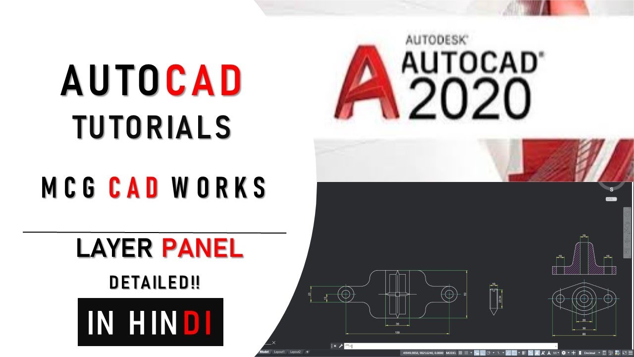 Layer Panel in AutoCAD Detailed in Hindi !! AutoCAD tutorial for ...