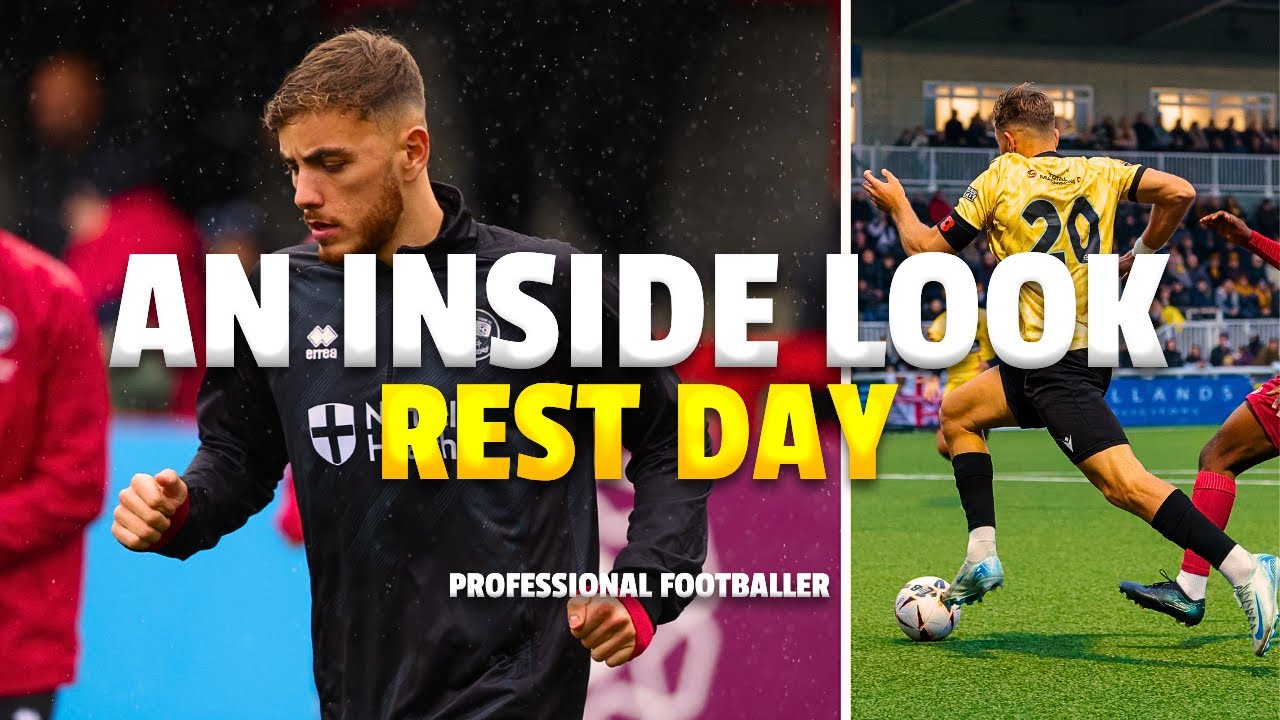 An Inside Look Into A Professional Footballer's Rest Day - (Day In The ...