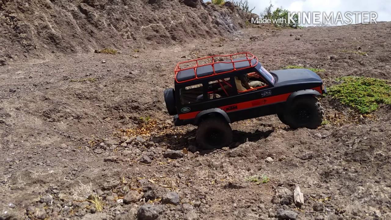 Gelande1 rc....land rover discovery 200 - YouTube