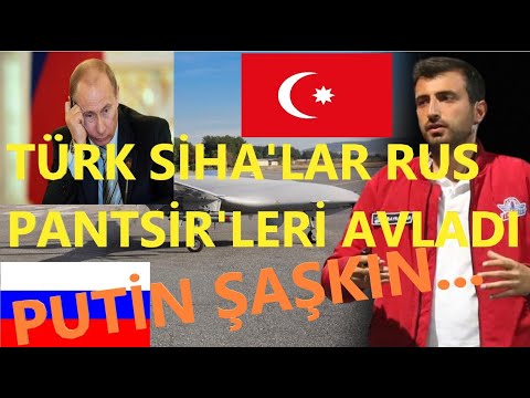 TÜRK SİHA'LAR VURDU, PUTİN ŞAŞTI KALDI...