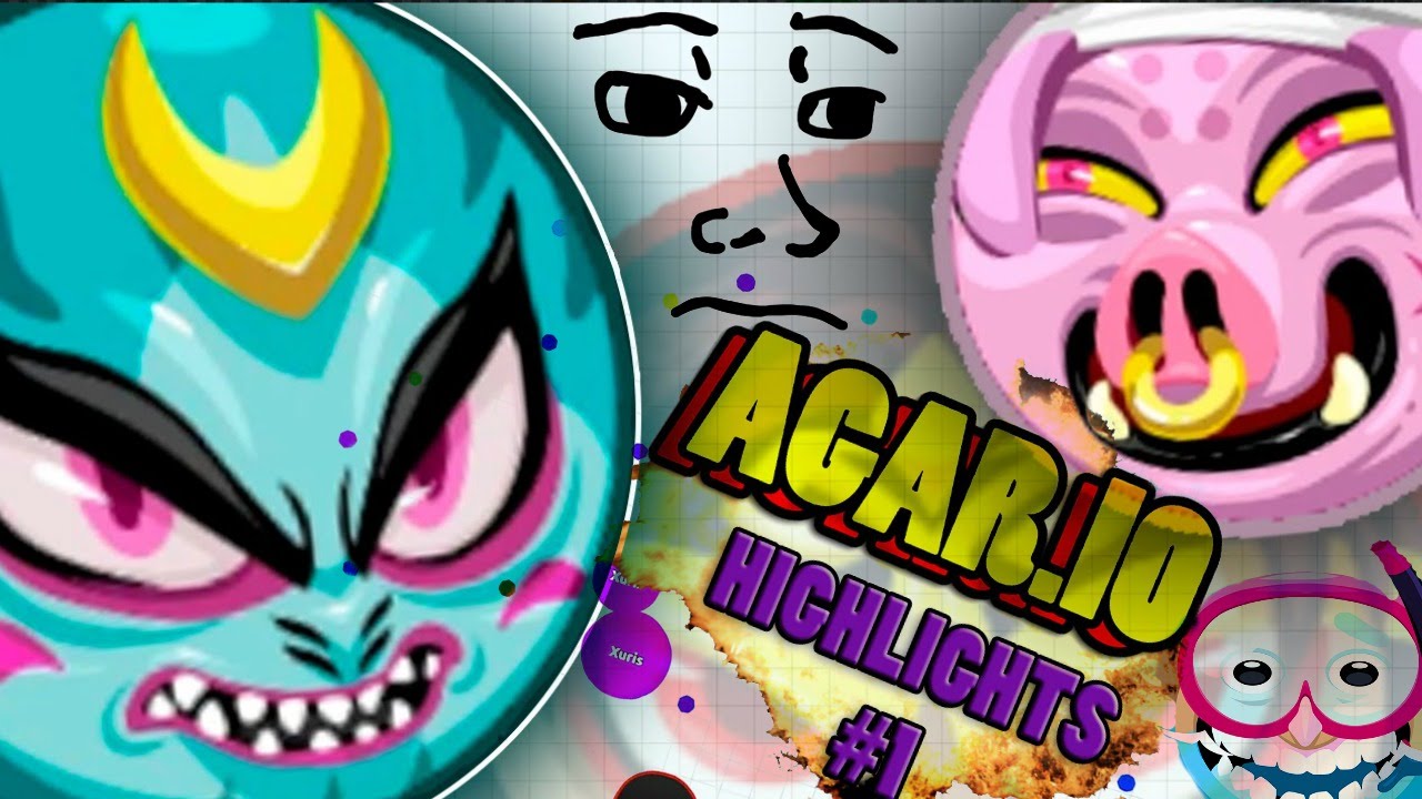 Agar.io | BioGame's highlights #1 - YouTube