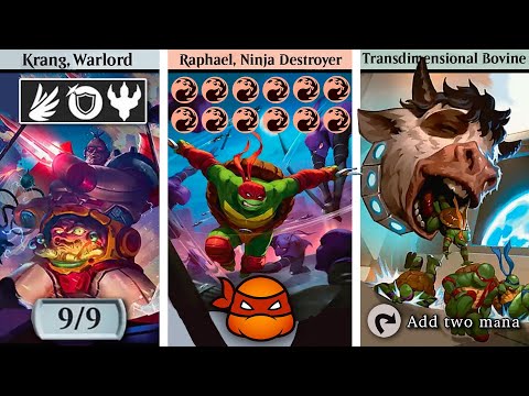 Every Rare Card in the TMNT Magic: The Gathering Set Explained