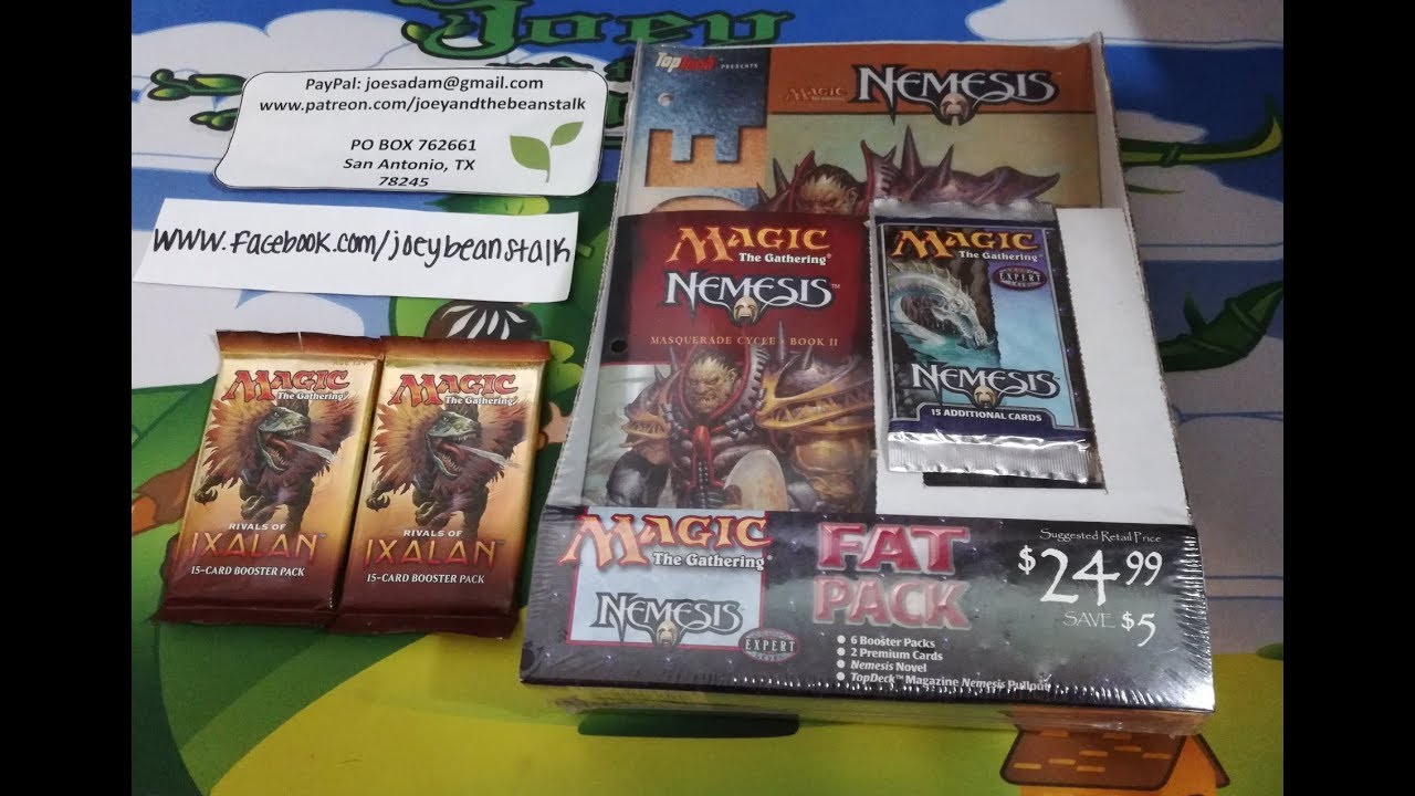 Nemesis Fat Pack! Happy Birthday to me! - YouTube