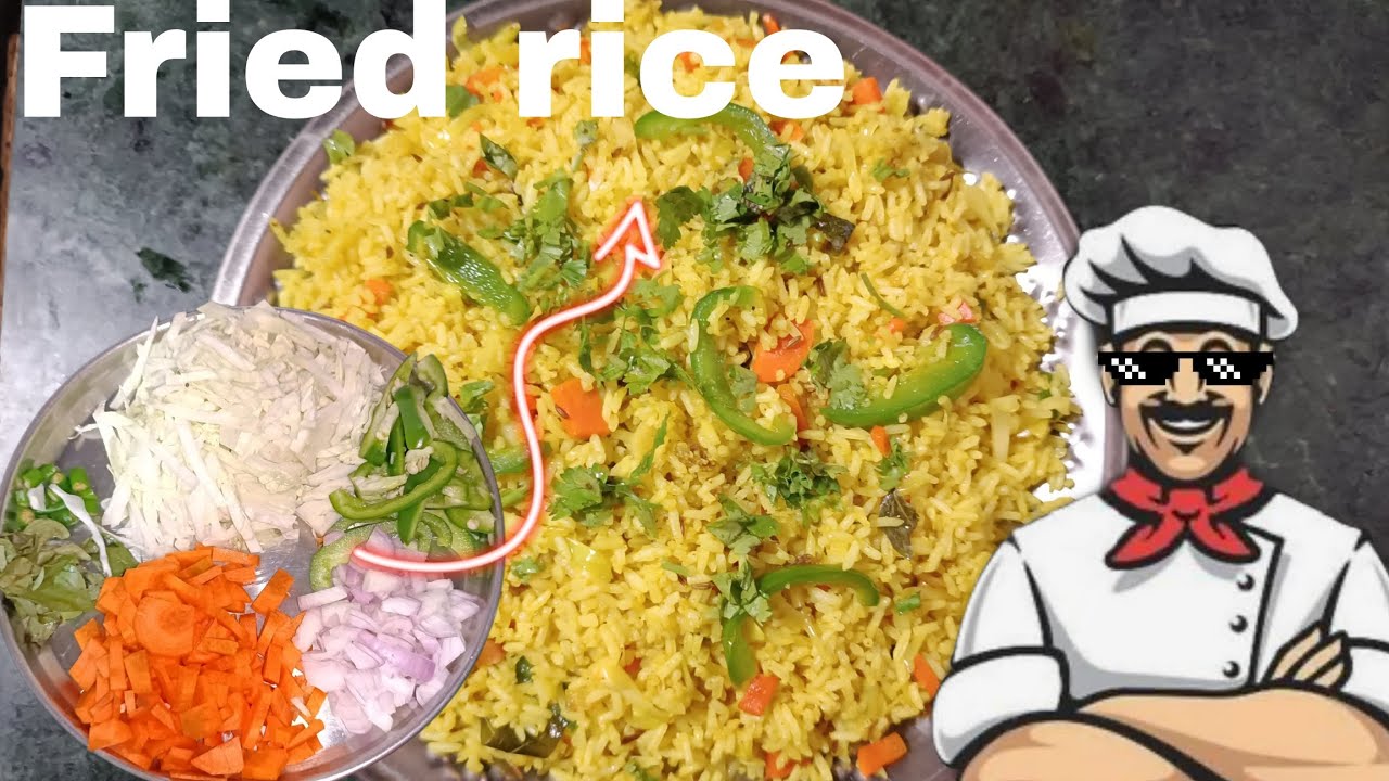 Fried rice recipe || #65 || acha aur swadisht khana - YouTube