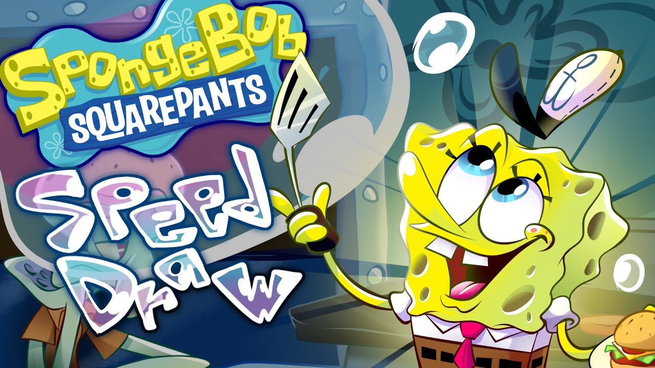 "Good morning Krustey Krew!" - Spongebob Squarepants Speeddraw - YouTube