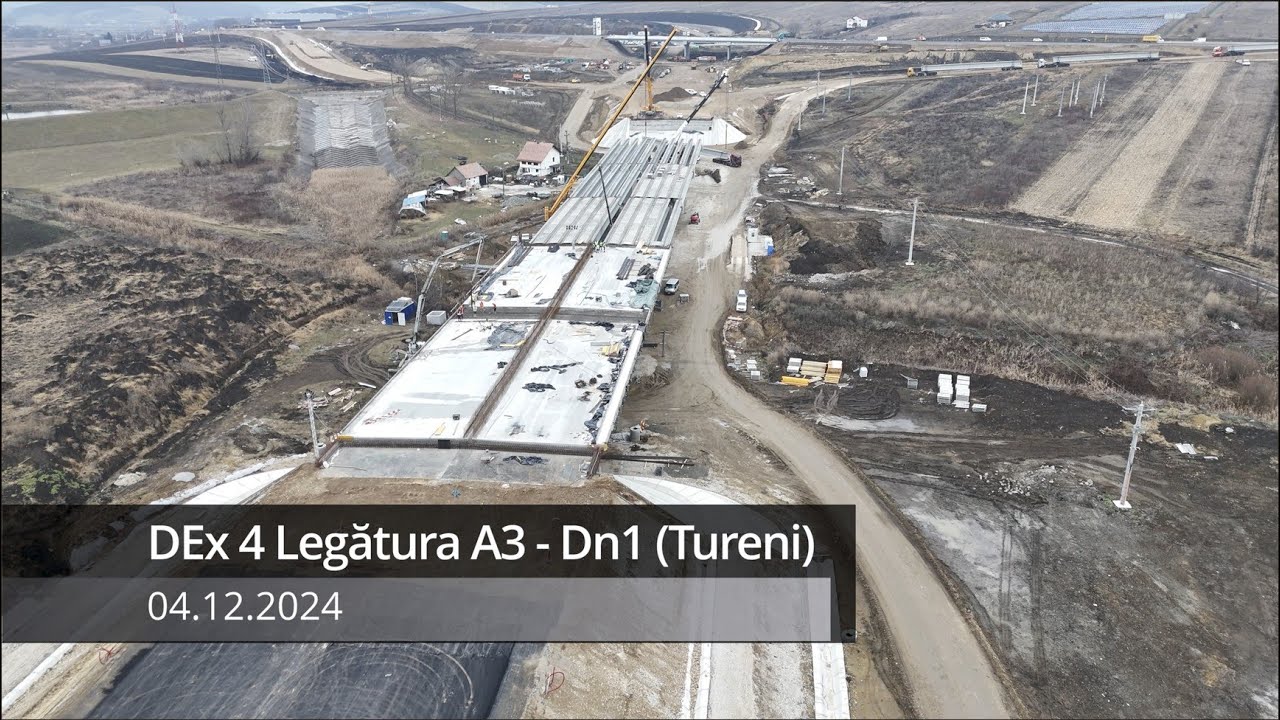 DEx 4 Legătura A3 - Dn1 (Tureni) 04.12.2024 - YouTube