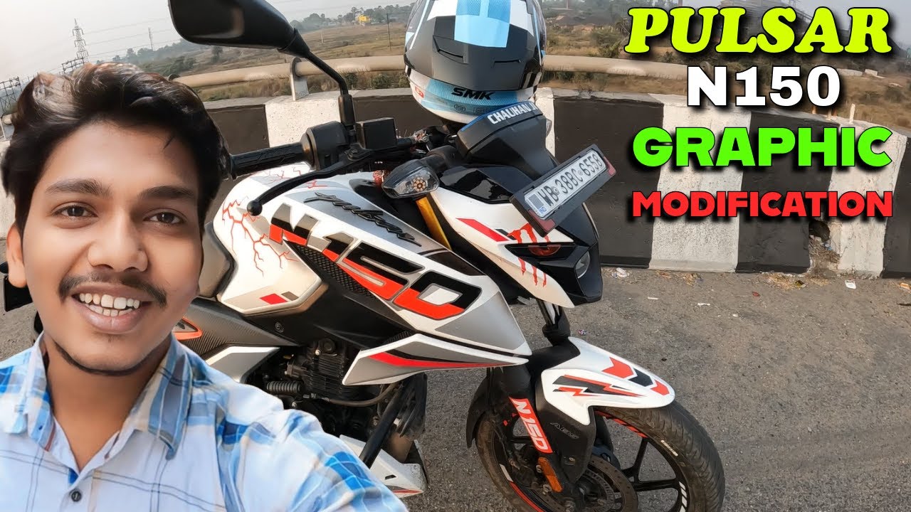 PULSAR N150 graphic modification || PULSAR N150 in 2025 ...