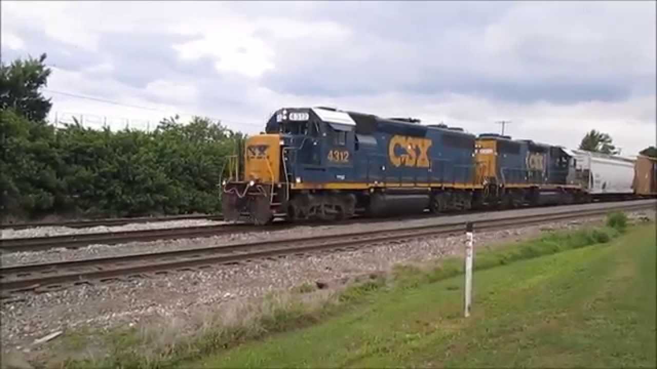 CSX O855 Clearwater Sub Local, Tampa, FL, Thursday 4/16/15 - YouTube