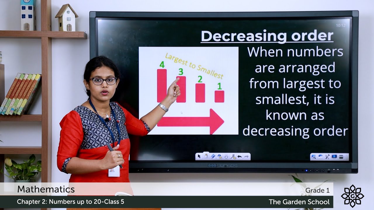 Grade 1 Mathematics Chapter 2 Class 5 Increasing, decreasing order and ...