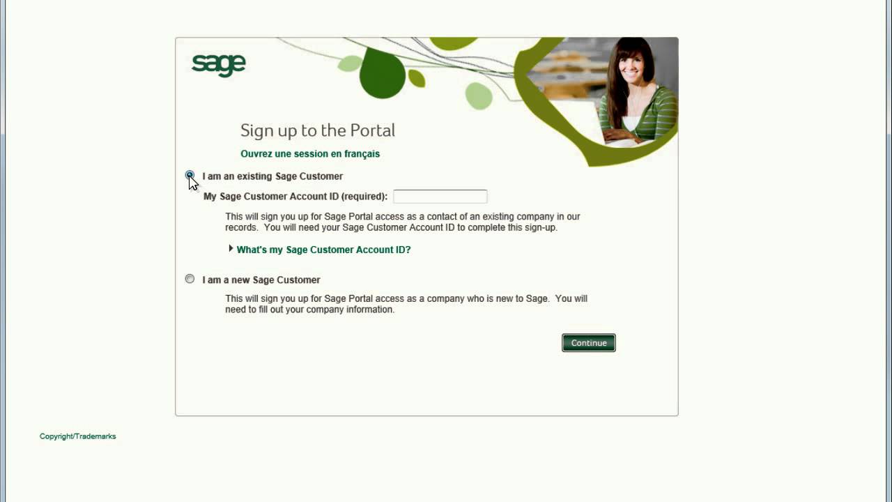 Registering Your Product in the Sage Customer Portal - YouTube