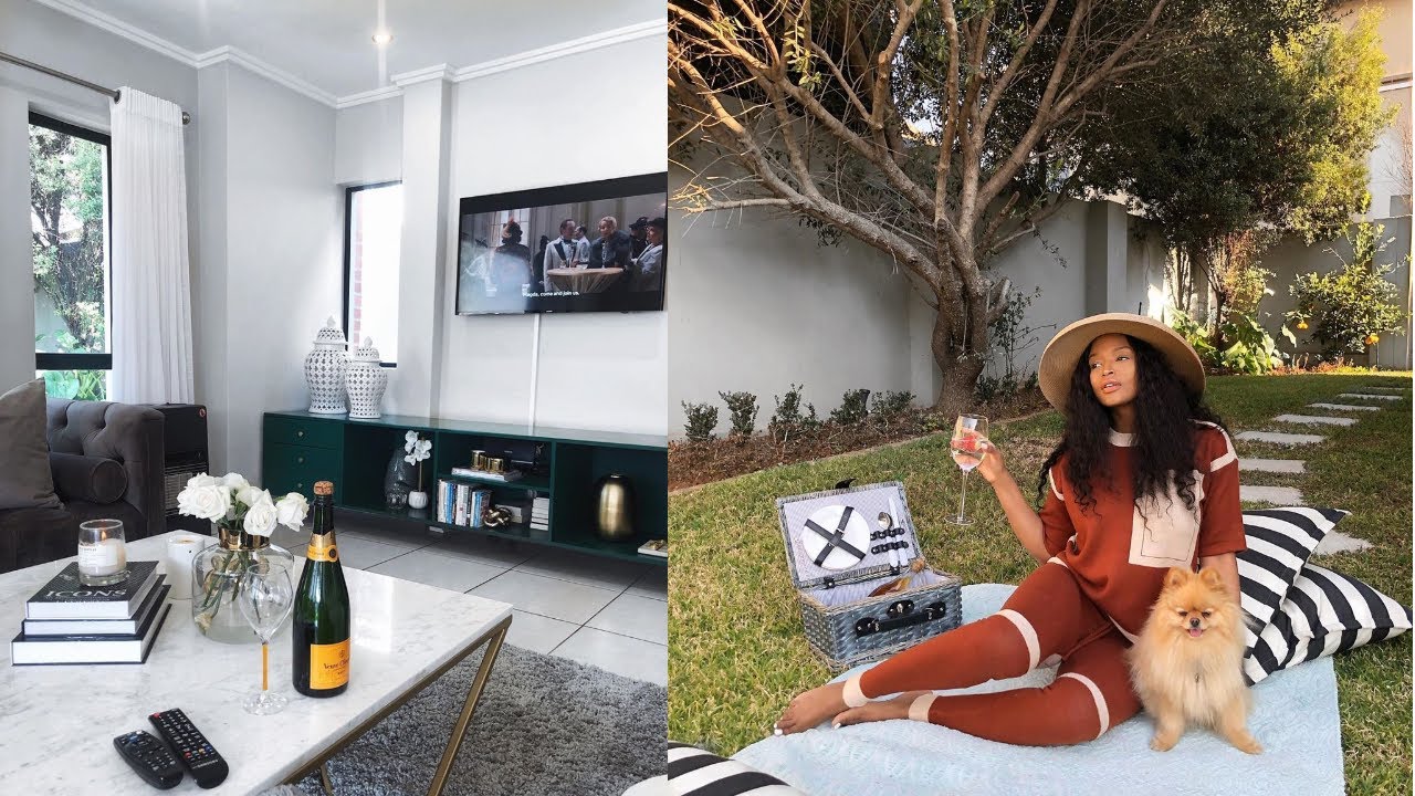 Inside Ayanda Thabethe's house - YouTube