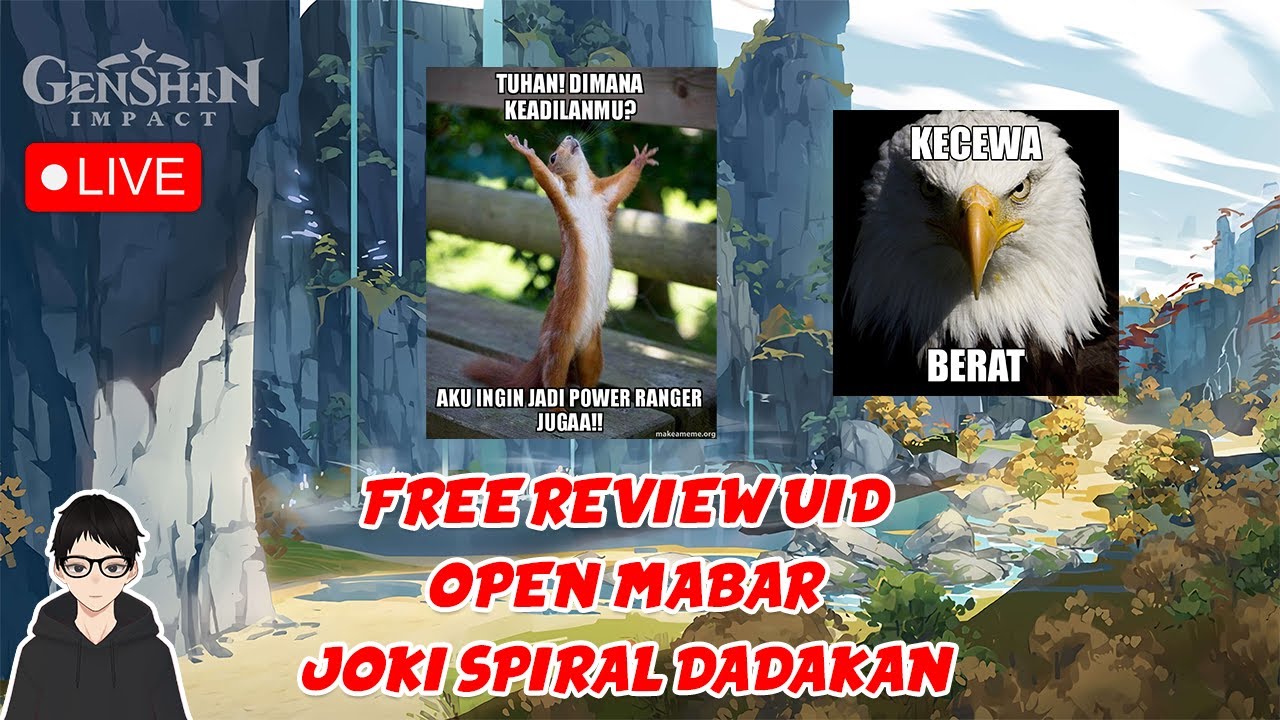 [🔴LIVE] STREAM GENSHIN KARENA BINGUNG MAU NGAPAIN | GENSHIN IMPACT ...