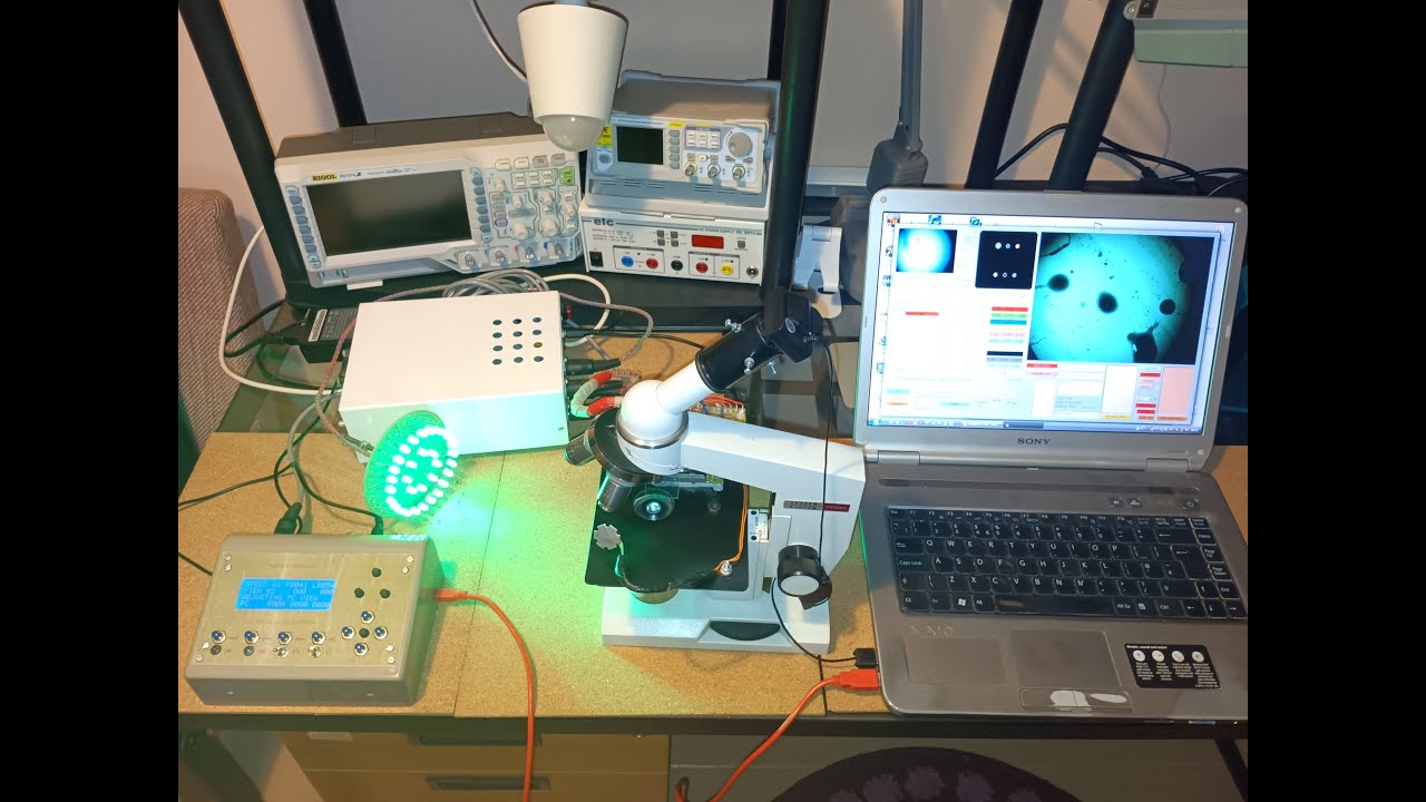 Automatic Microscope Stage full video - YouTube