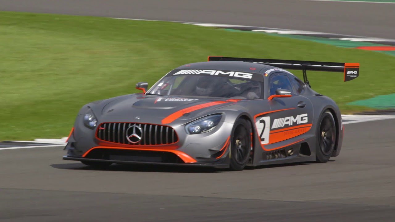 Mercedes-AMG 50th Anniversary Track Day at Silverstone - YouTube