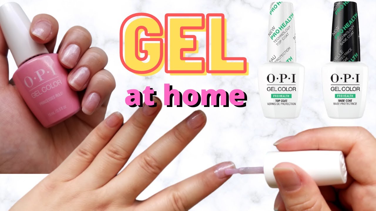 How to Apply Gel Nails at Home for Beginners | Detailed Tutorial - YouTube
