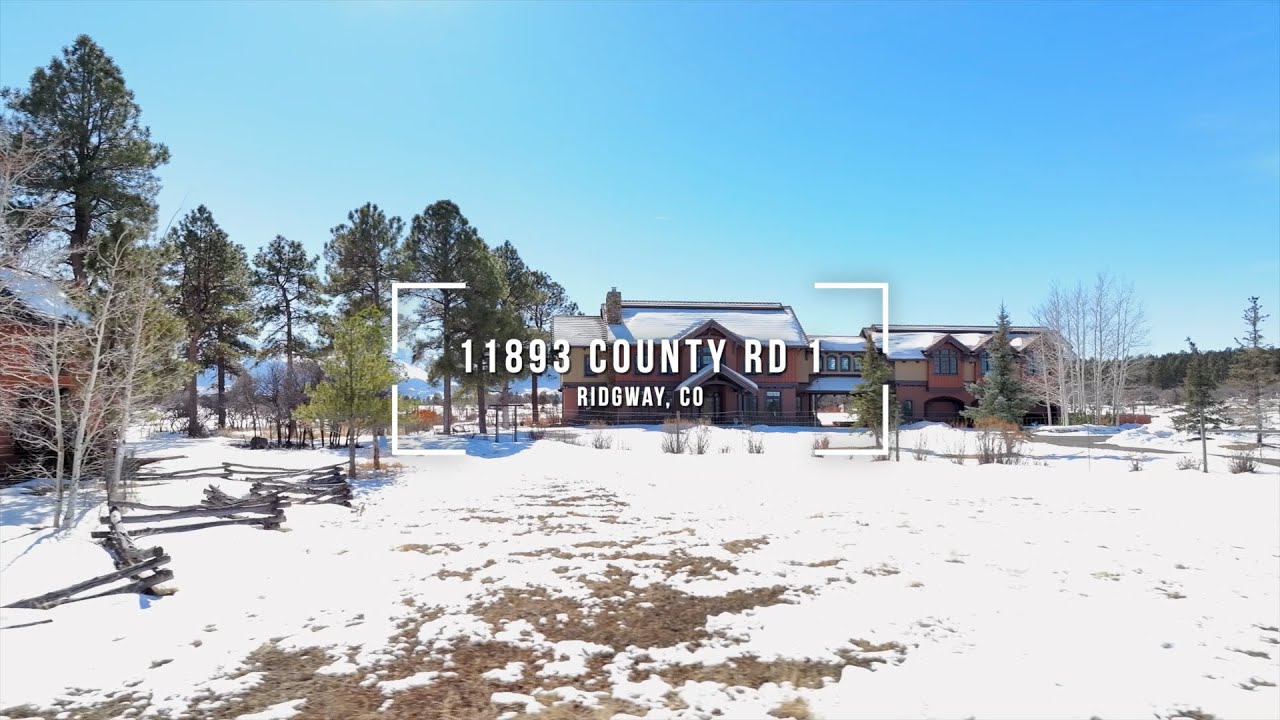 11893 County Road 1, Ridgway, CO 81432 - YouTube