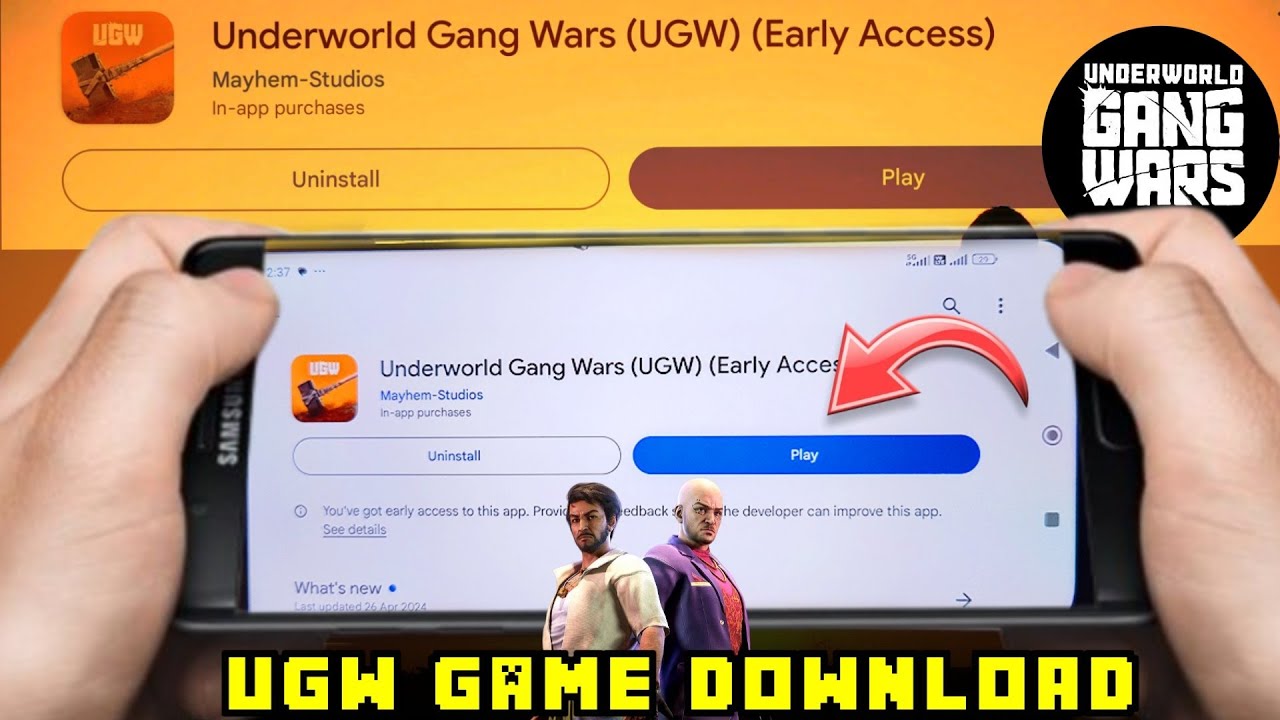 UGW DOWNLOAD FINAL PLAYTEST 😲 | ugw playtest 4 | Underworld gang wars ...