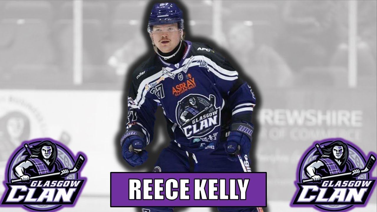 Glasgow Clan Re-sign Reece Kelly - YouTube