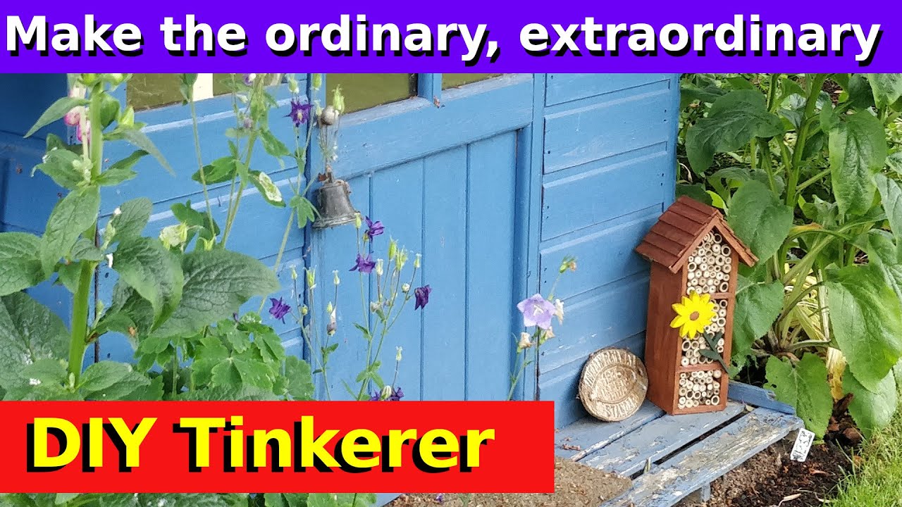 89. Make your creations your own - DIY Bug Hotel - YouTube