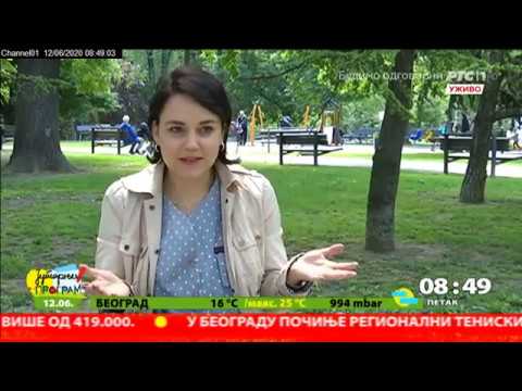 Andjela Popović - glumica i ikonopisac, Jutarnji program RTS, 12. 6 ...